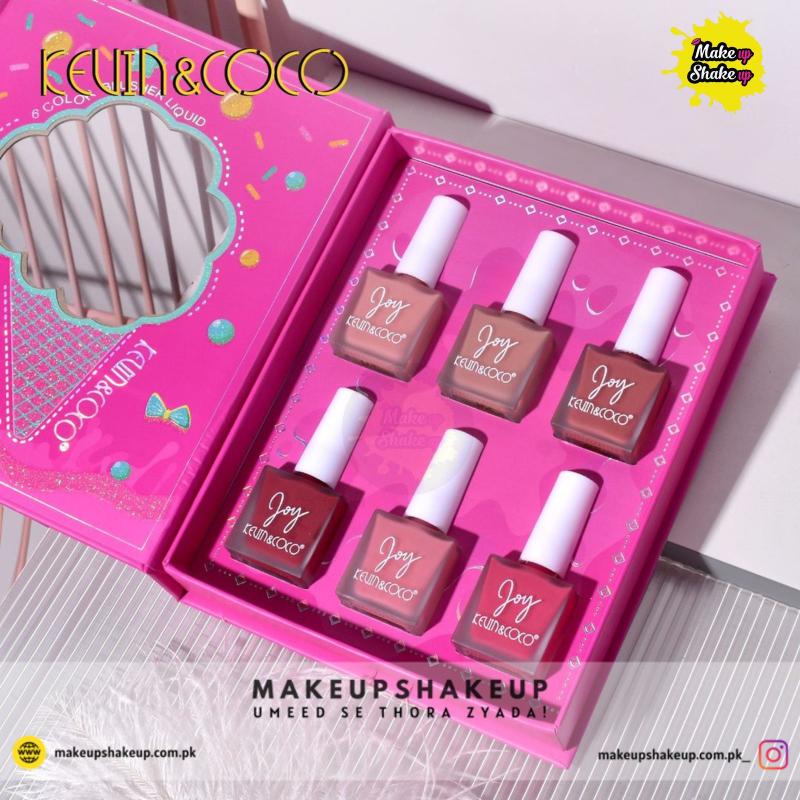 Kevin & Coco Joy Blush Pack of 6 – Makeup Shakeup